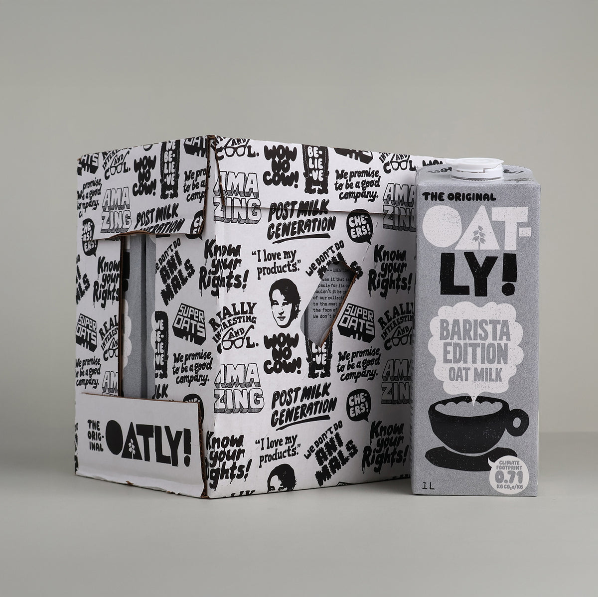Oatly Oat Milk Barista Edition 2 Boxes | 6 x 1L – Mylkables
