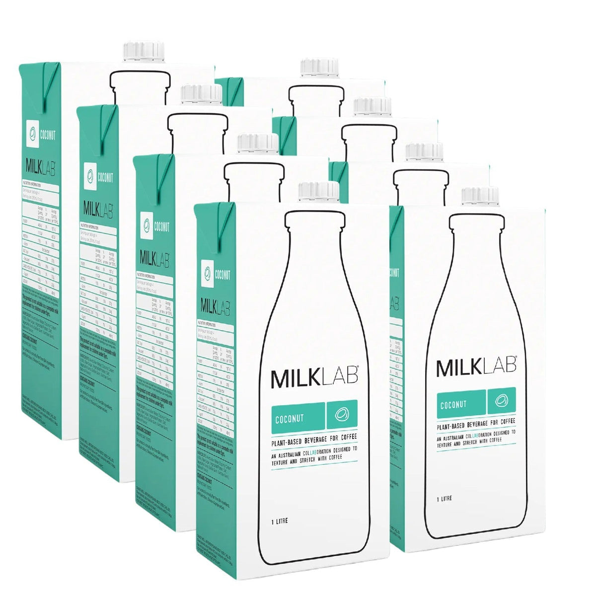 MILKLAB Coconut Milk 8x1L (2 Boxes) – Mylkables