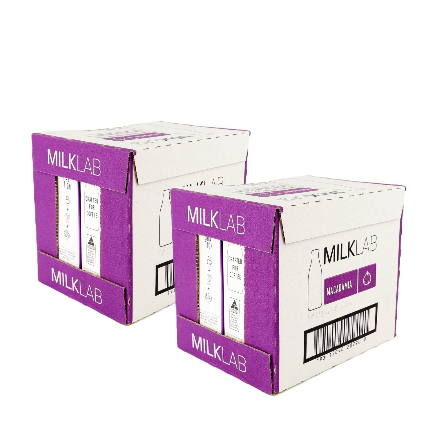 MILKLAB Macadamia Milk 2 Boxes | 8 x 1L – Mylkables
