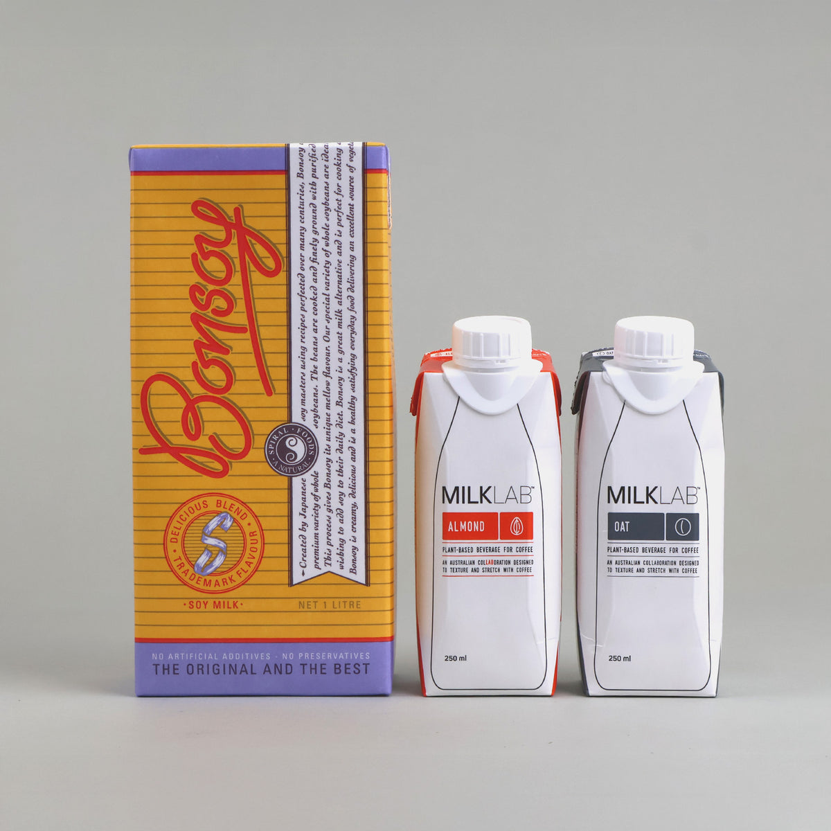 Mini Me Mylk - Bonsoy Box, MILKLAB Almond & Oat Minis – Mylkables