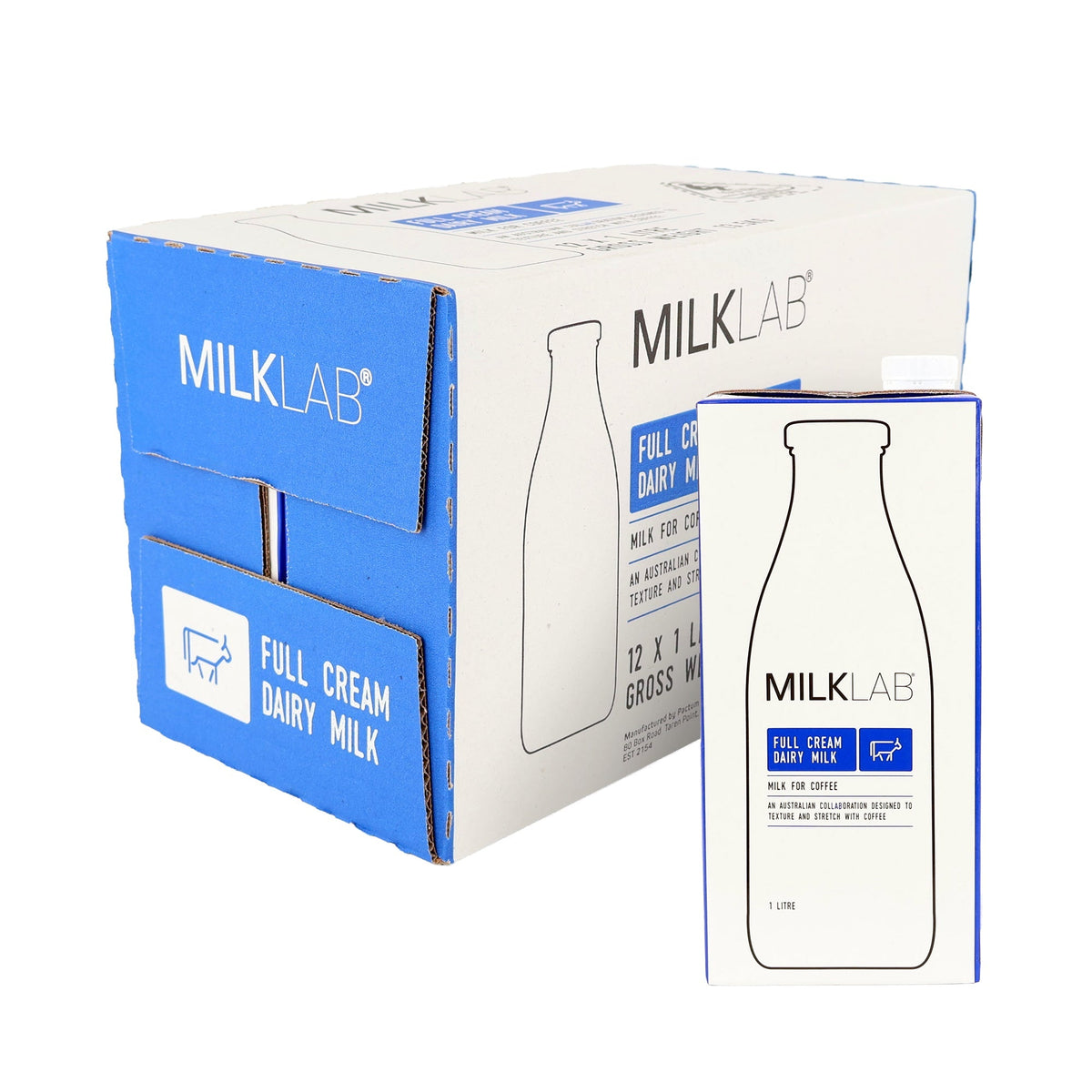 MILKLAB Dairy Milk 12x1Lt (Box) – Mylkables