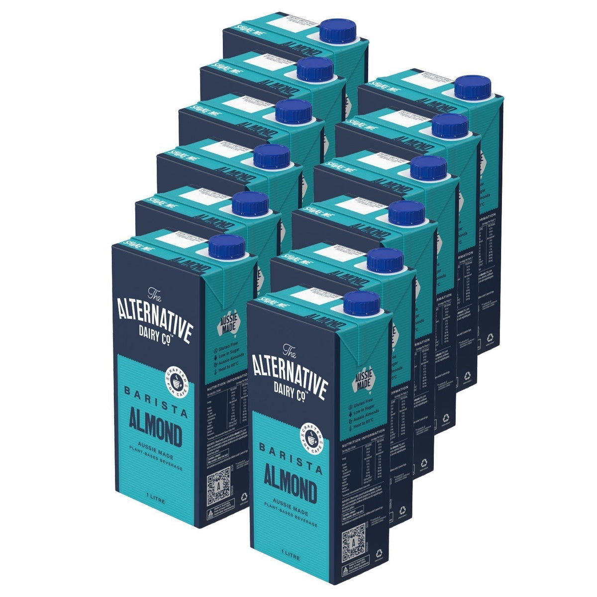 The Alternative Dairy Co Barista Almond Milk 2 Boxes | 12 x 1L – Mylkables